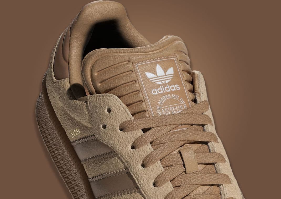 The adidas Samba XLG Wheat Releases in 2024