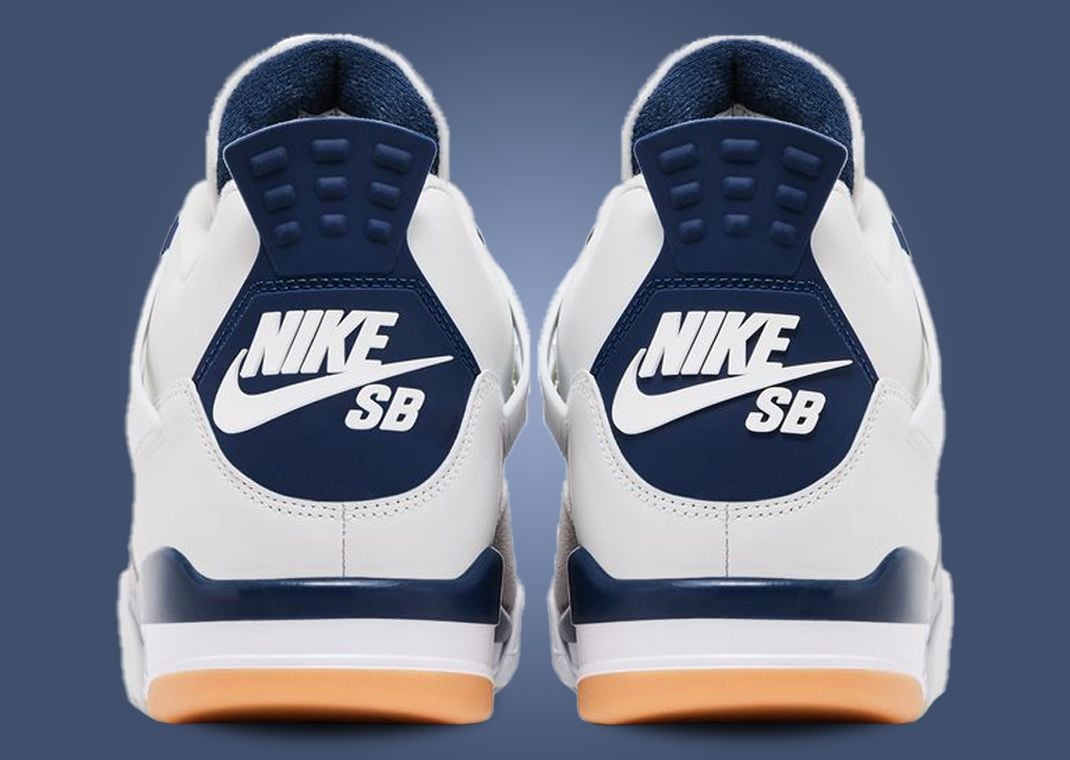 The Nike SB x Air Jordan 4 Summit White Navy Releases March 2025