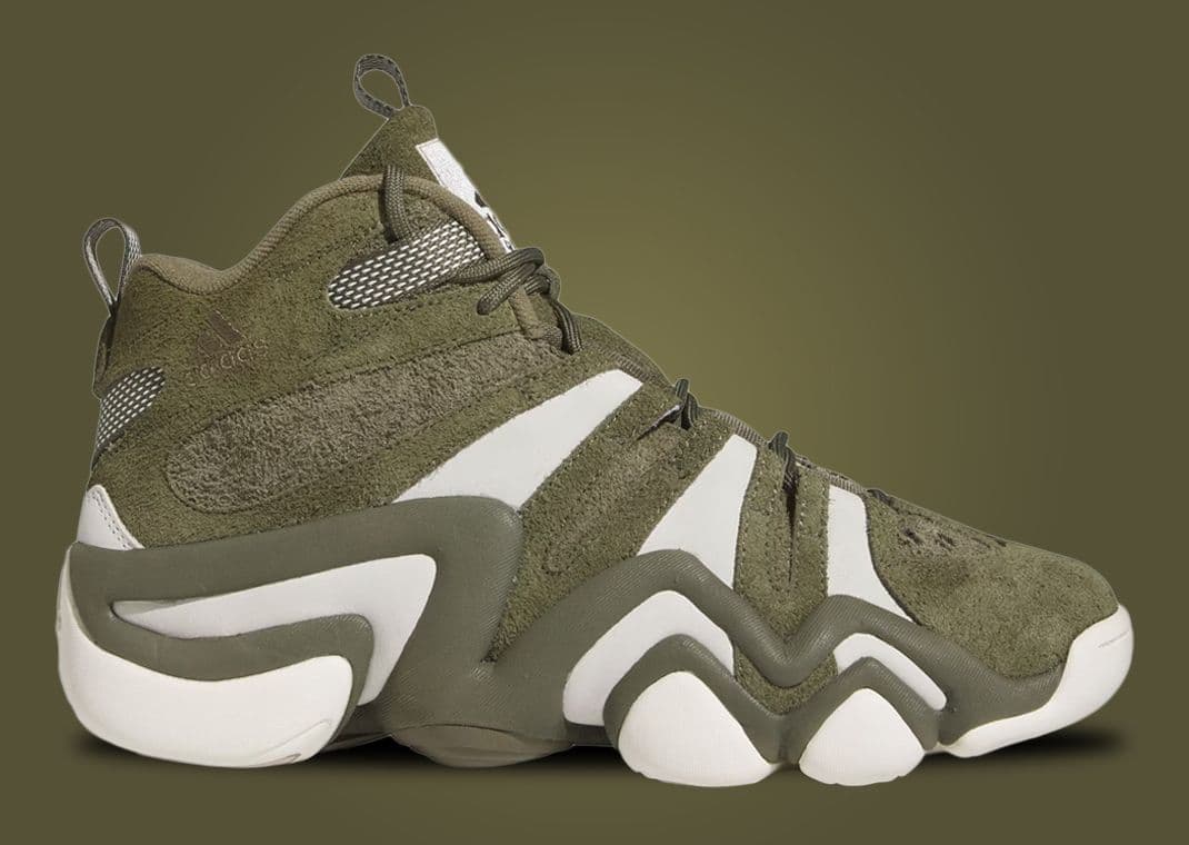 The adidas Crazy 8 Olive Releases in 2024