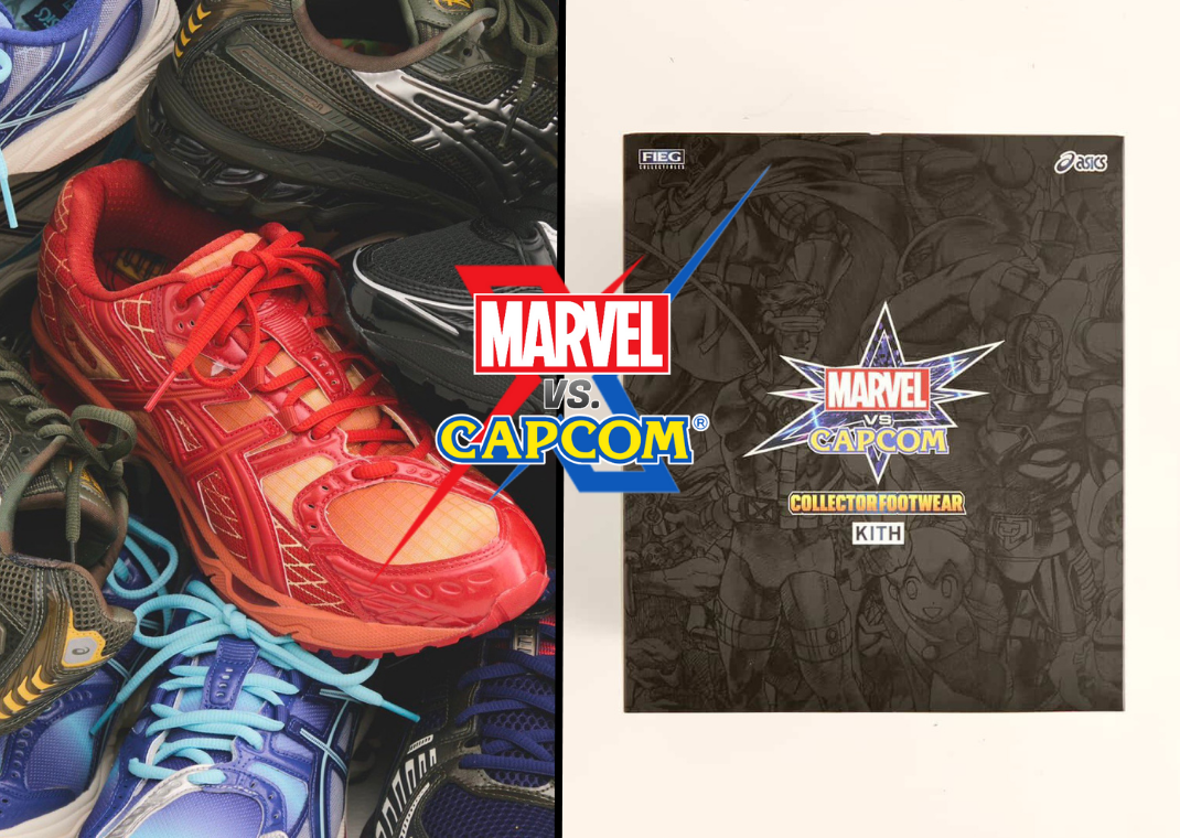 Kith Brings Marvel vs. Capcom to Life in New Asics Footwear Collection