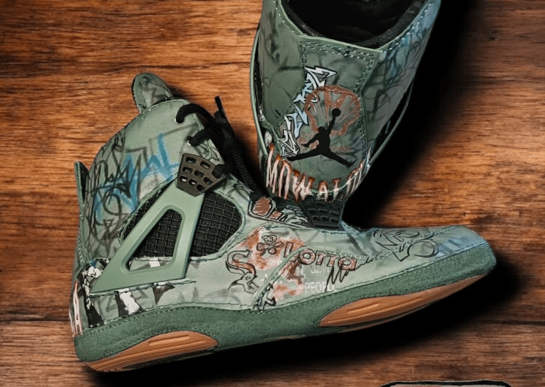 Lamont Roach Jr. Gets Custom Air Jordan 4 Boxing Boots For His Fight ...