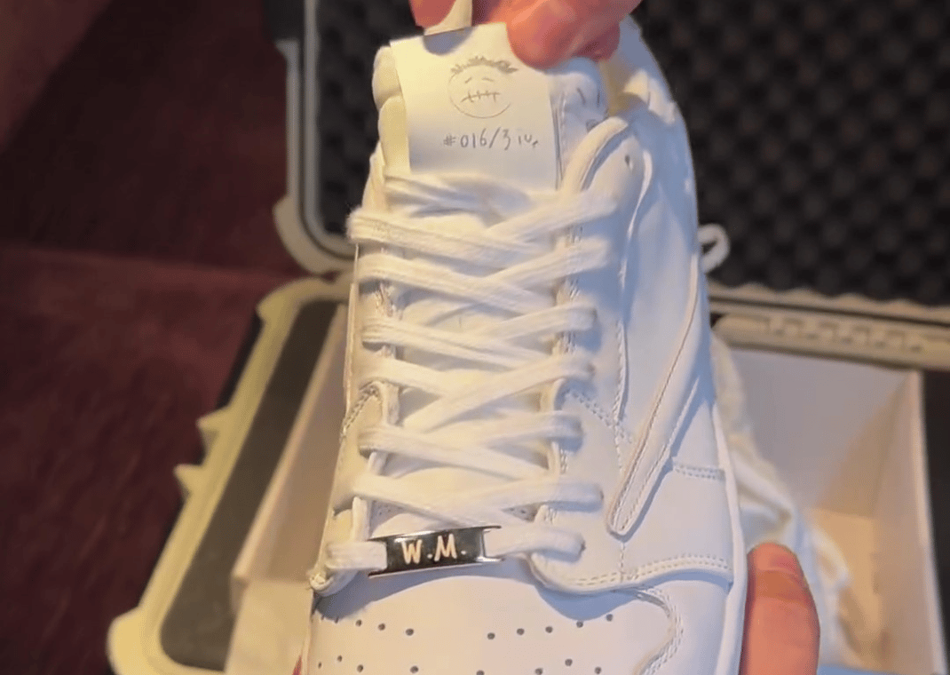 Travis Scott x Jordan 1 Low White Party Limited to 350 Pairs