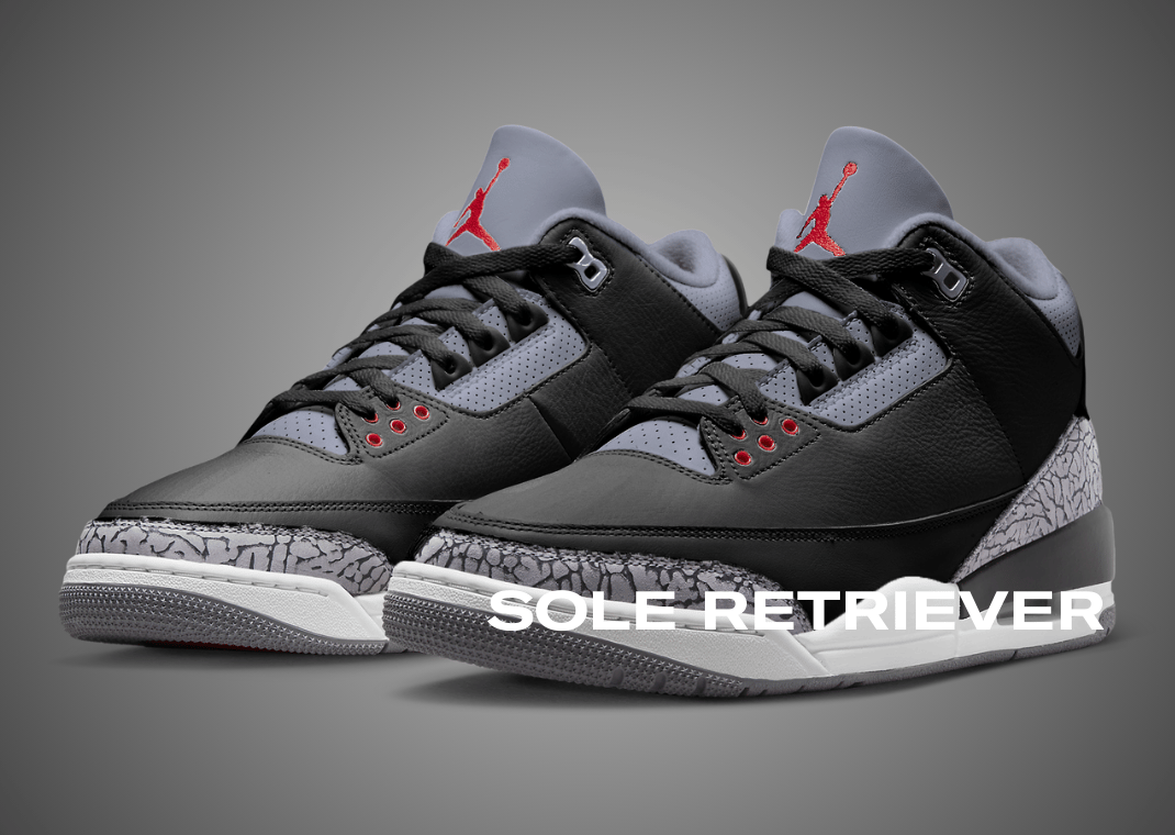 The Air Jordan 3 Retro Black Cement Releases November 2024
