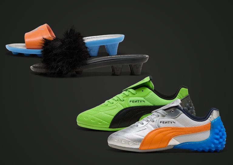 Rihanna’s Latest Fenty x Puma Collection is All About Bright Sneakers ...