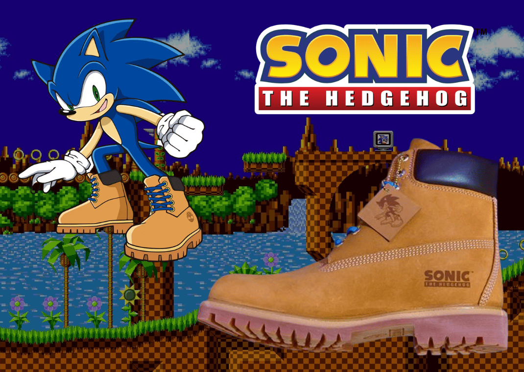 Sonic The Hedgehog’s Timberland 6-Inch Boot is Limited to 30 Pairs
