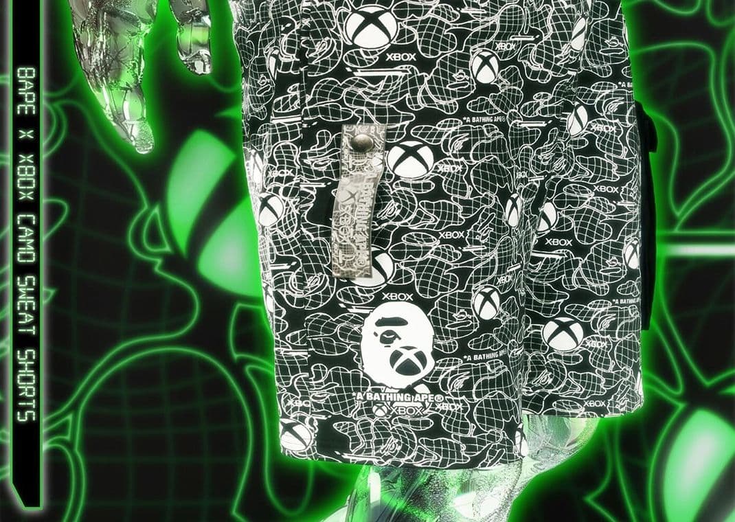 The Xbox x BAPE Road STA Camo Releases July 2024