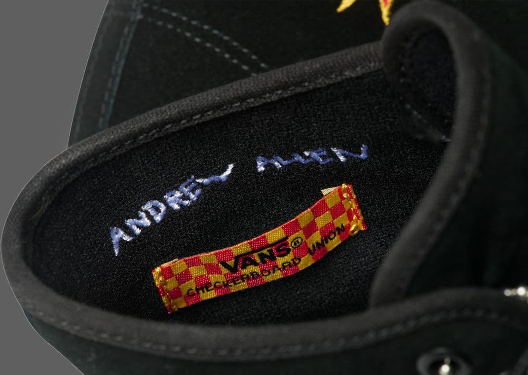 The Andrew Allen x Vans Skate Authentic High Collection Releases ...