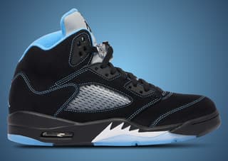 New Images of the Air Jordan 5 Retro Black University Blue Arrive Ahead ...
