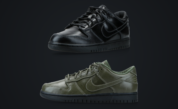 Wedding SZN: Nike Adds Dressy Lux Leather to New Dunk Low Pack