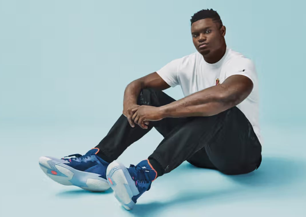 Zion Williamson’s Signature Sneaker Line with Jordan Brand is Coming to ...