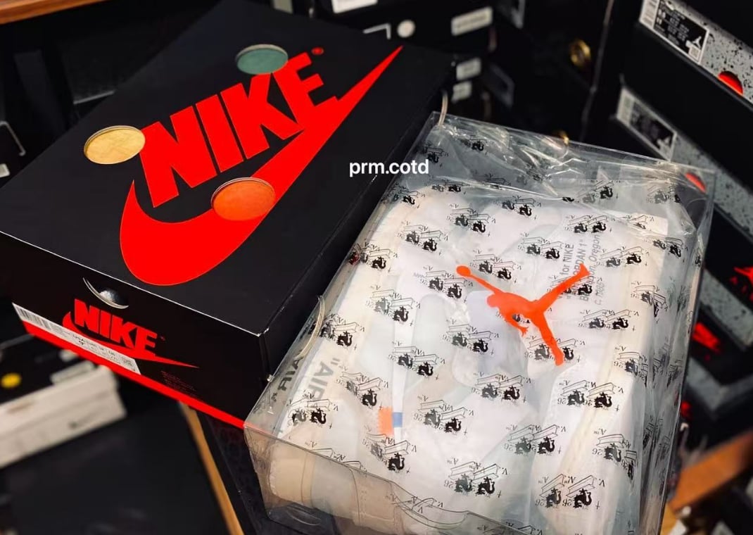 Virgil Abloh's Air Jordan 1 Retro High OG SP Alaska Releases April 3