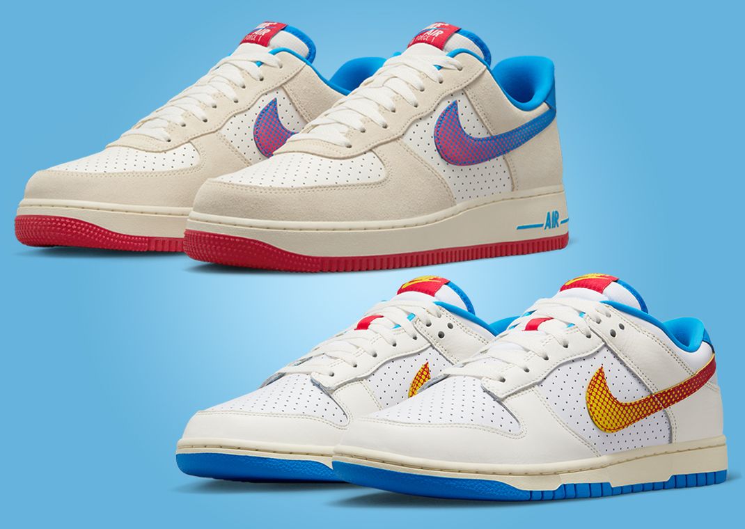 The Nike Harlem Globetrotters Pack Features The Dunk Low and Air Force ...