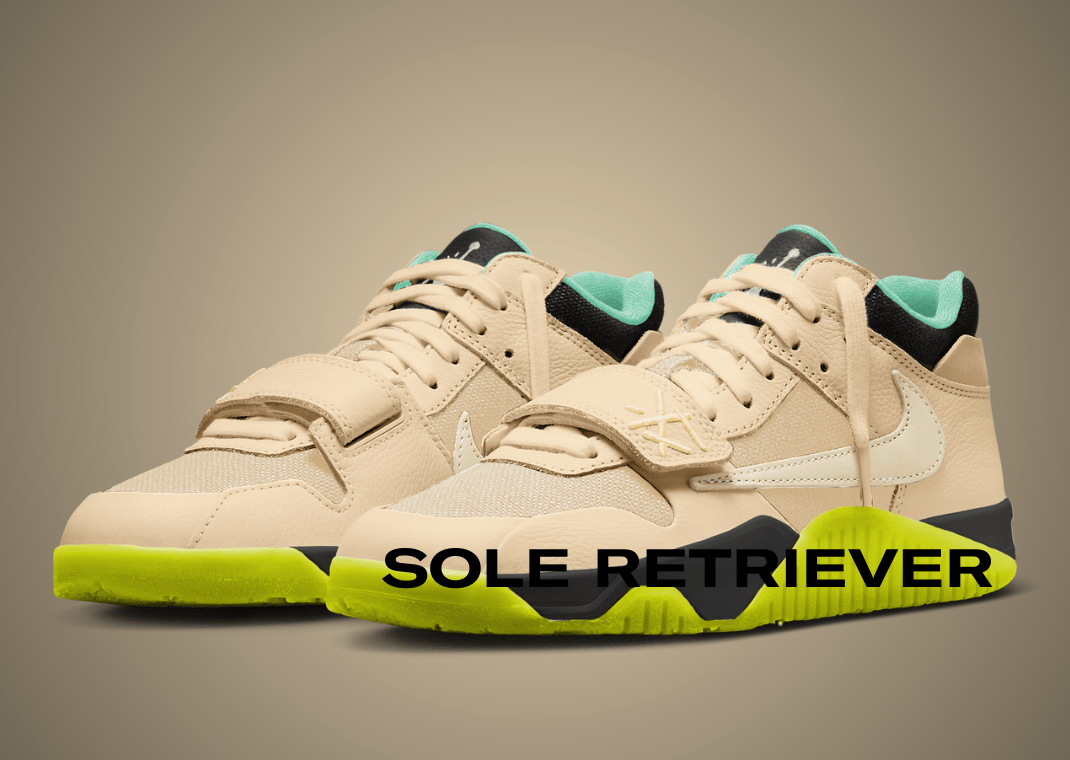 The Travis Scott x Jordan Jumpman Jack TR Muslin Bright Cactus Releases ...