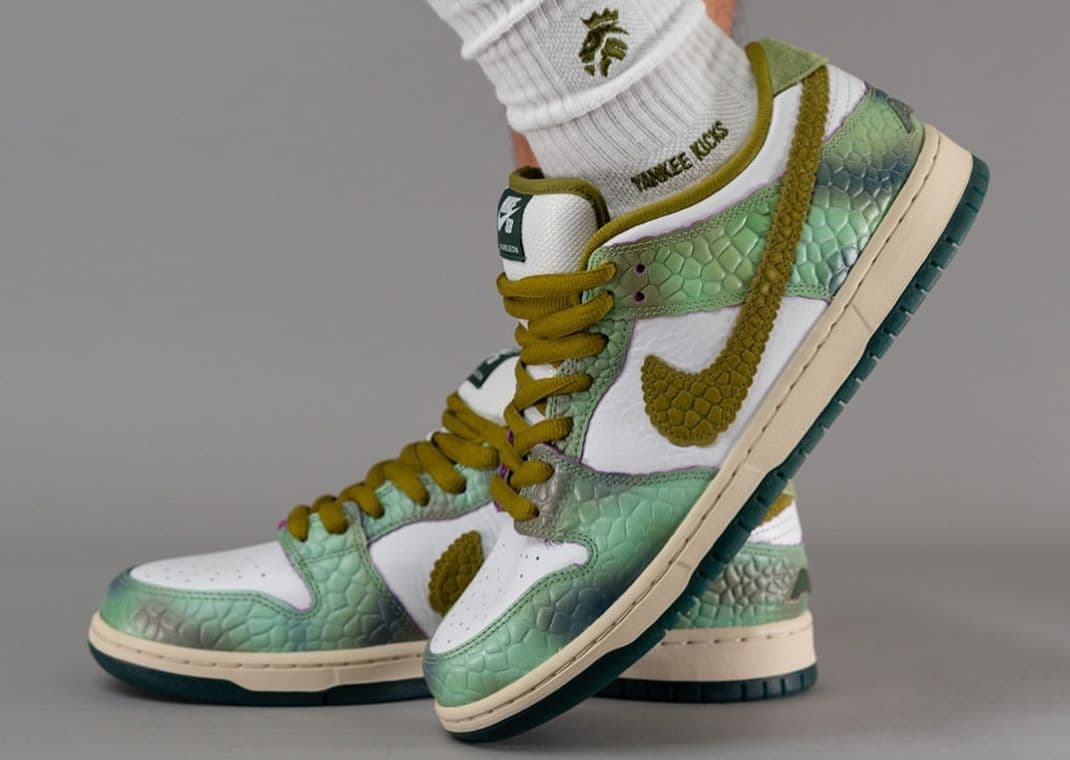 Alexis Sablone's Nike SB Dunk Low and Converse AS-1 Pro Chameleon ...