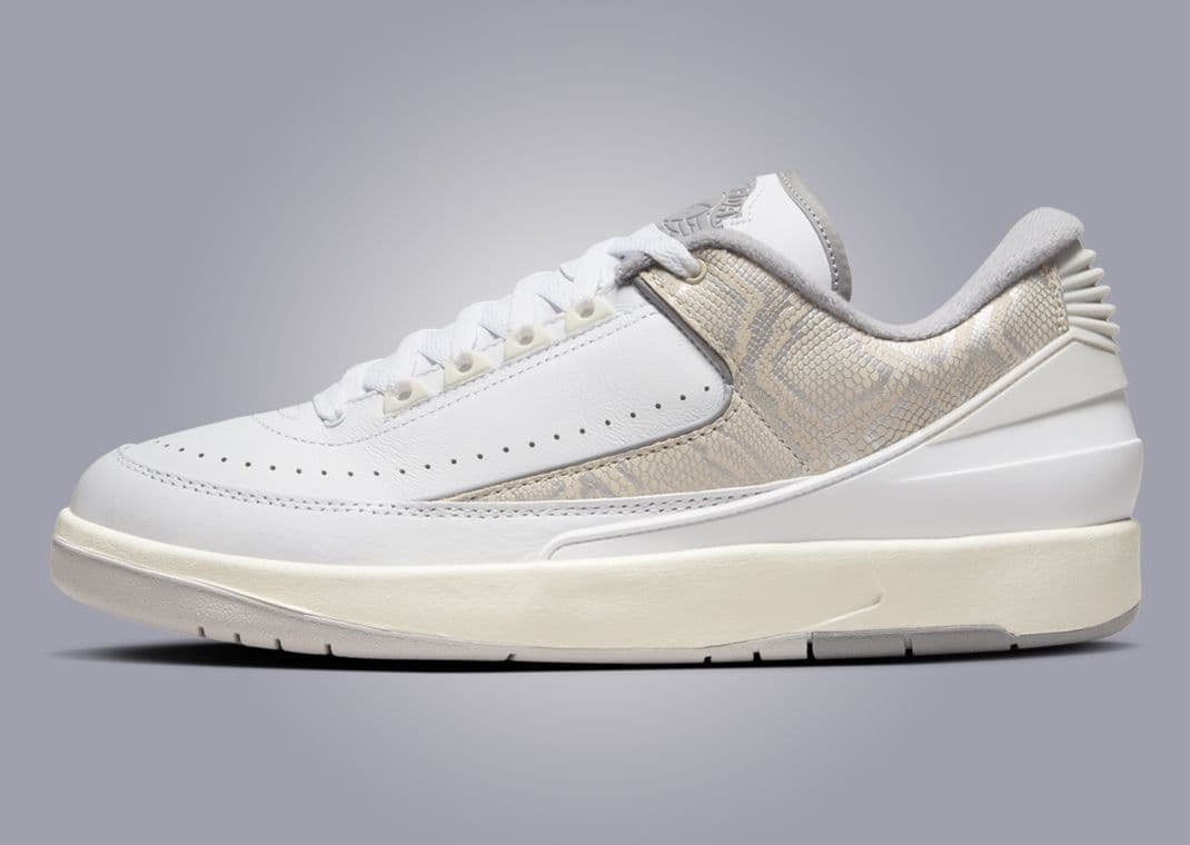 This Air Jordan 2 Low Has Python Accents