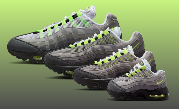 Nike is Bringing Back the Air Max 95 Big Bubble Neon in Full Family ...