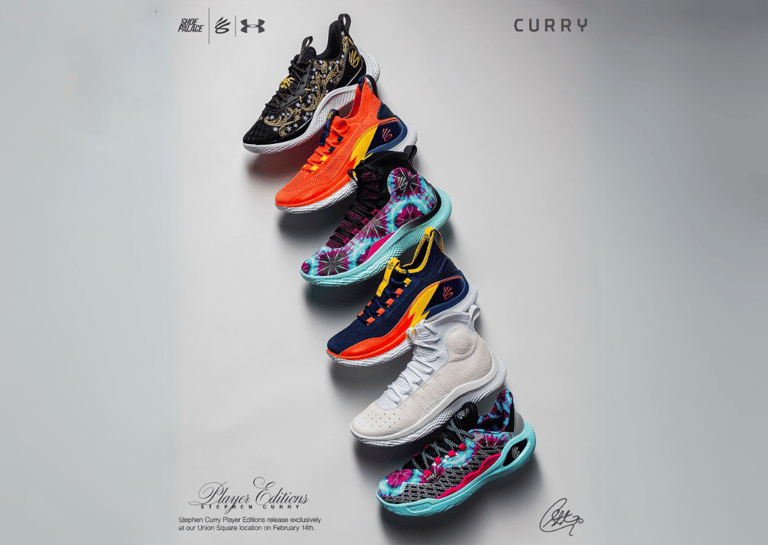 Steph Curry and Curry Brand Are Launching Six PE Sneakers Exclusively ...
