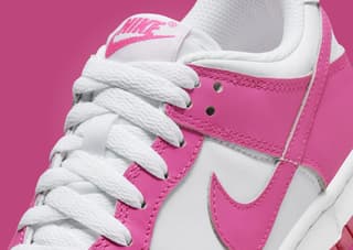 The Kids Exclusive Nike Dunk Low Laser Fuchsia Releases January 2024
