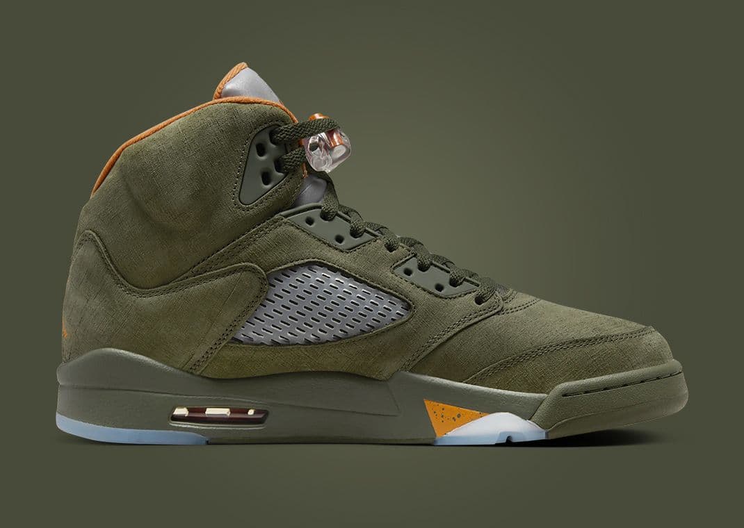 The Air Jordan 5 Olive Releases March 2024