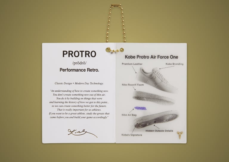 The Kobe Bryant x Nike Air Force 1 Low Protro Soft Yellow Releases June ...