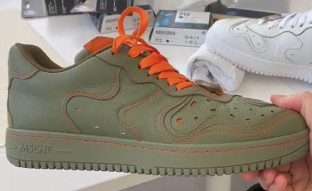 MSCHF Super Normal Sneaker F&F Pair Appears In Green