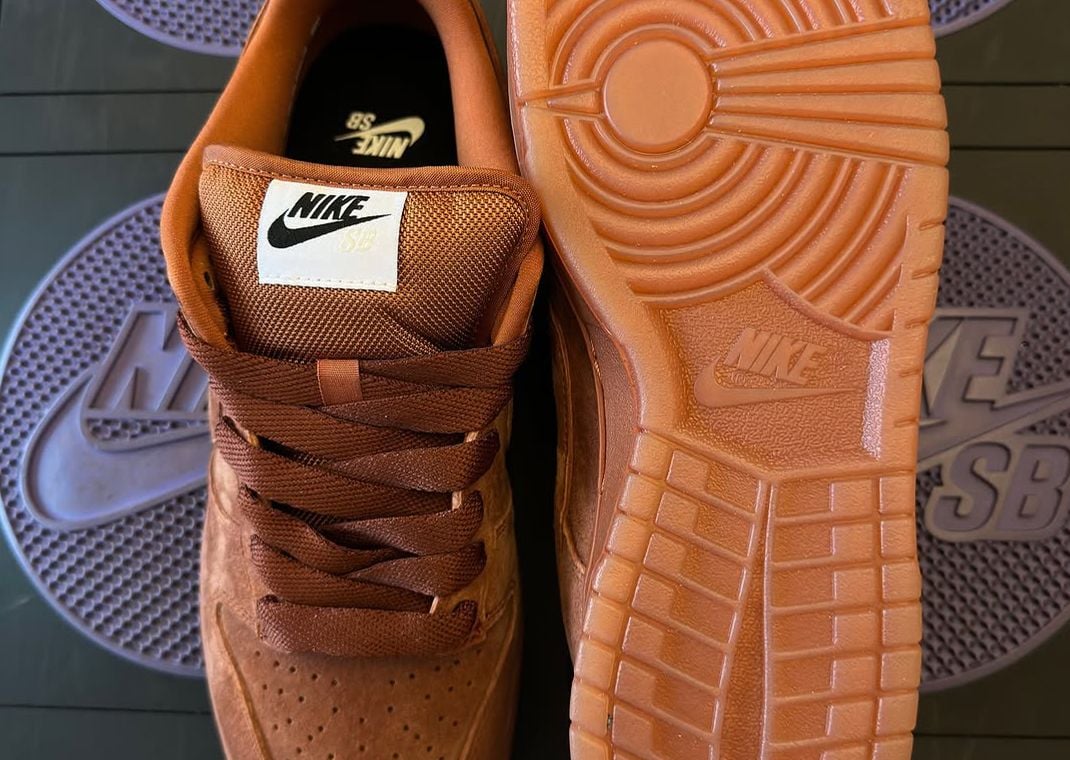 The Nike SB Dunk Low Pro B Cinnamon Dark Russet Releases Holiday 2025