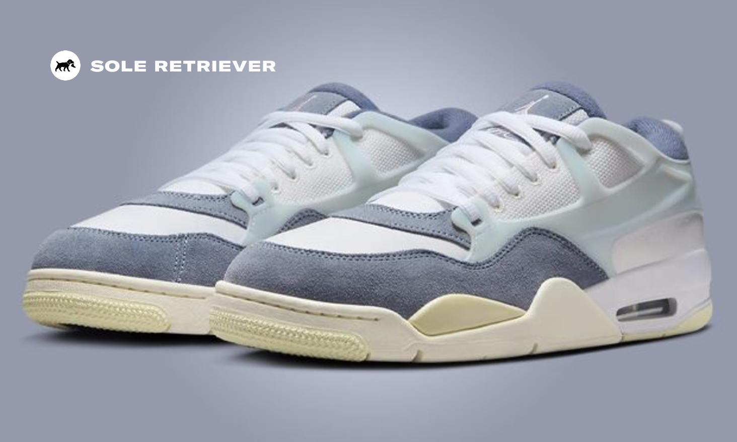 The Air Jordan 4 RM Diffused Blue Ashen Slate is Available Now