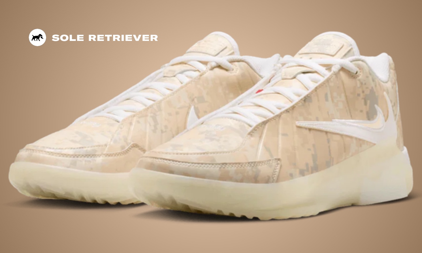 Bronny James’ Desert Camo Nike LeBron Witness IX PE Drops Next Month