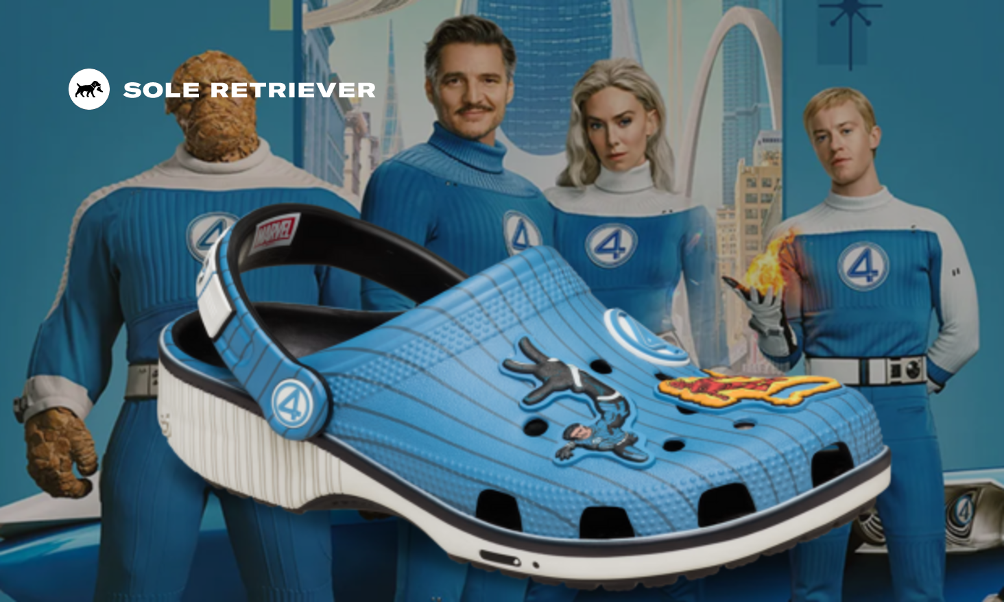 The Fantastic Four x Crocs Classic Clog Releases July 2025