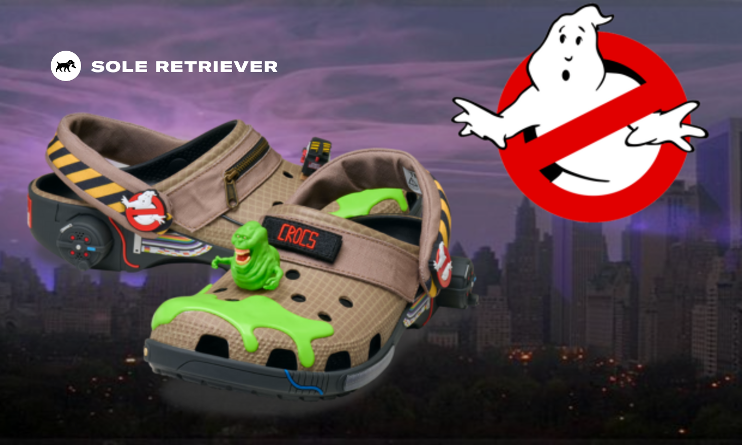 The Ghostbusters x Crocs Classic Clog Releases August 2025