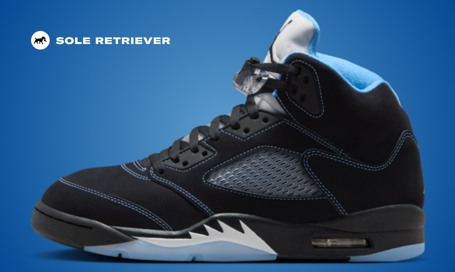 The Jordan 5 Retro Black University Blue is Coming Back for 2026