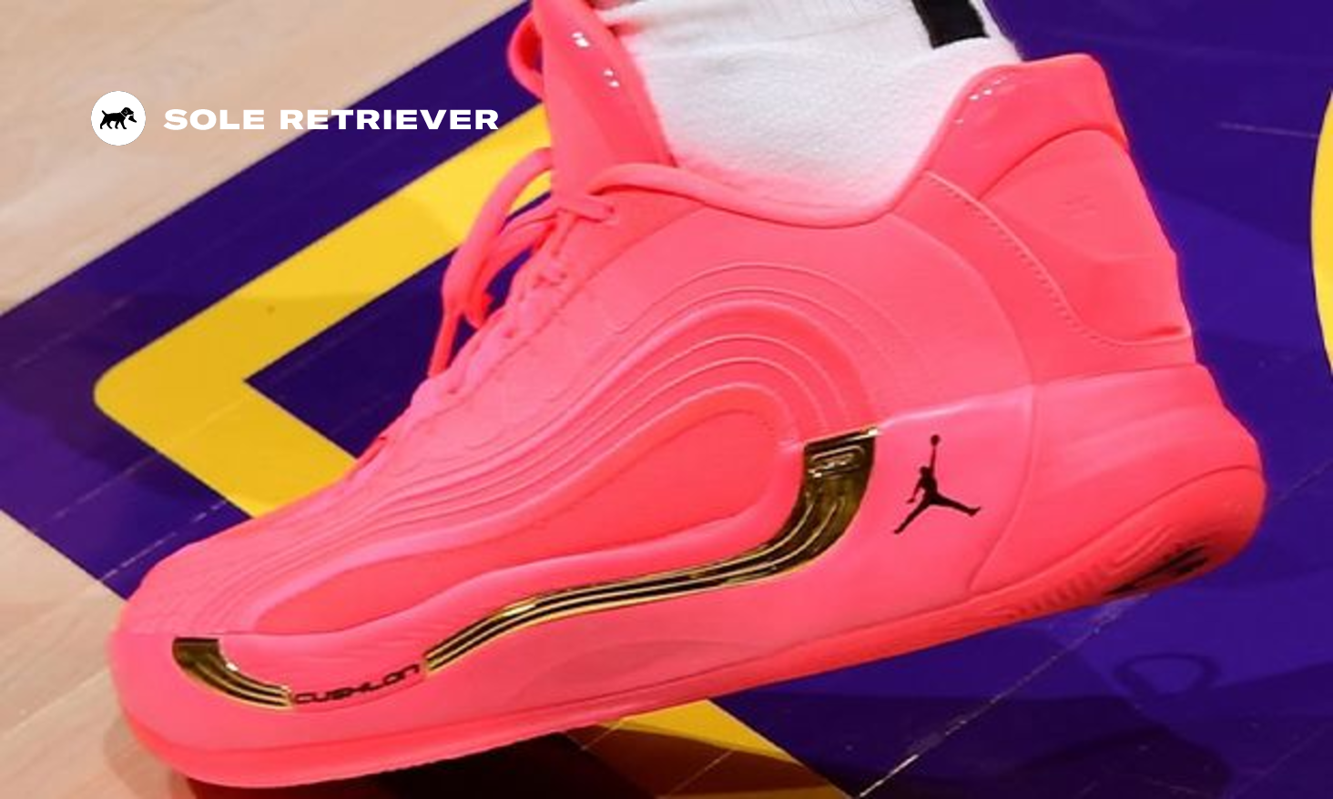 The Jordan Luka 4 Flash Crimson Releases Holiday 2025