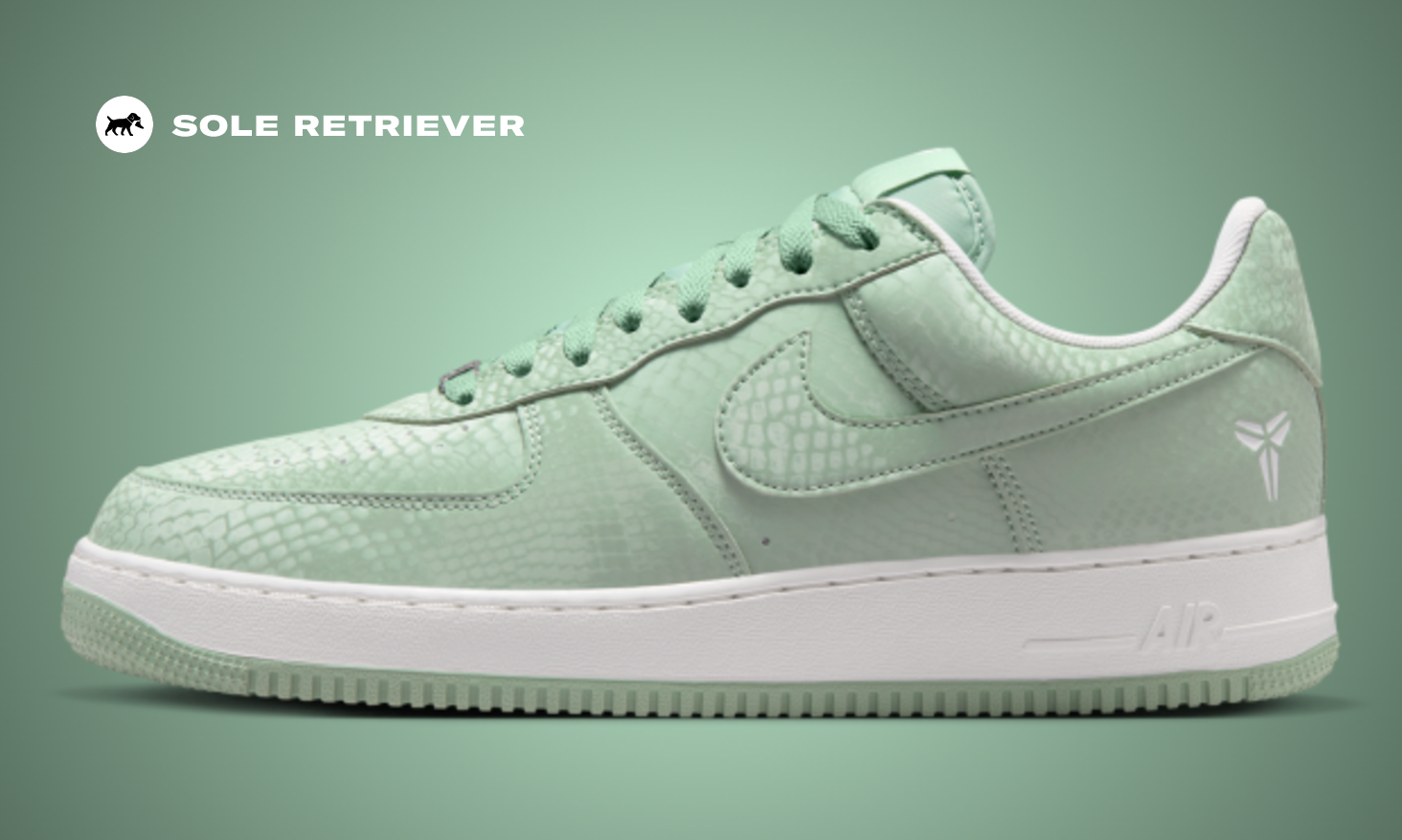 Kobe Bryant’s Latest Nike Air Force 1 Low Comes in Steam