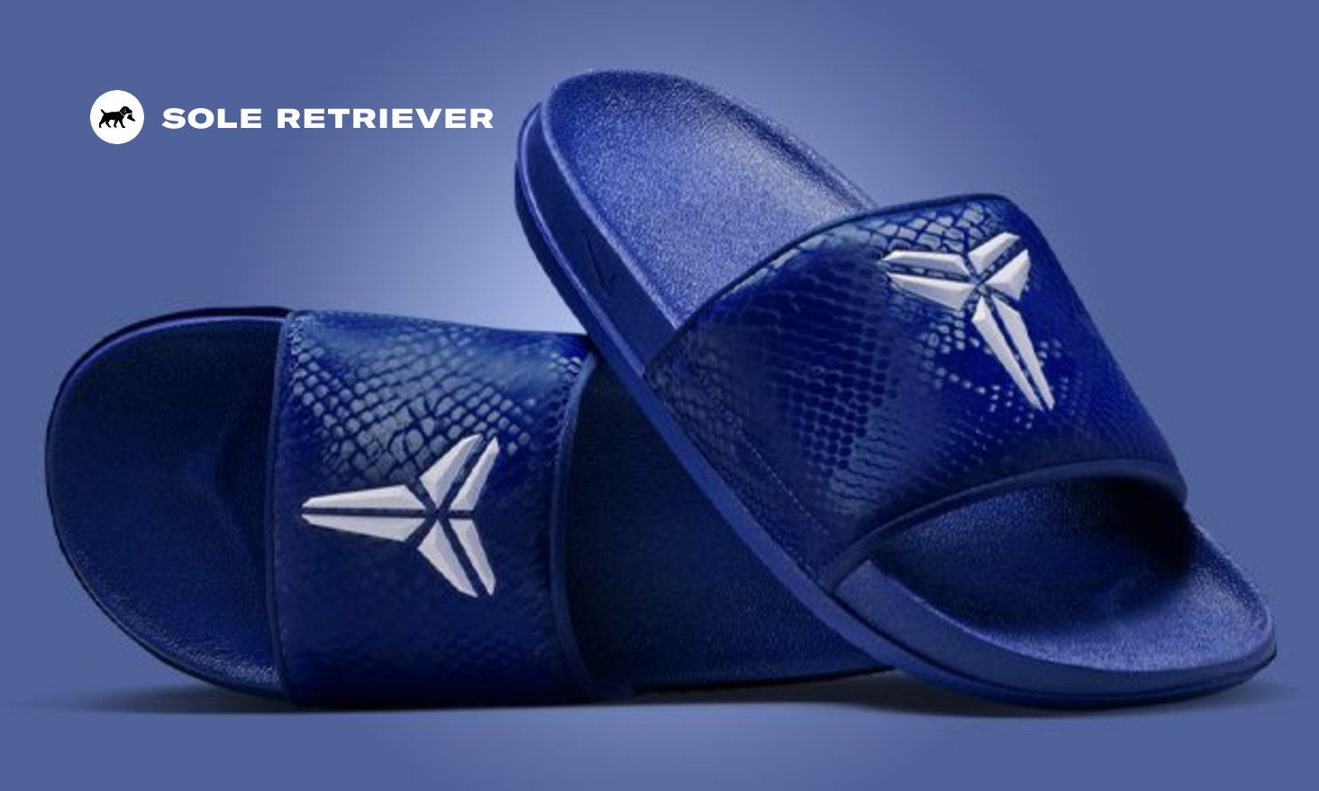 Kobe Offcourt Slides are Back in Royal Blue