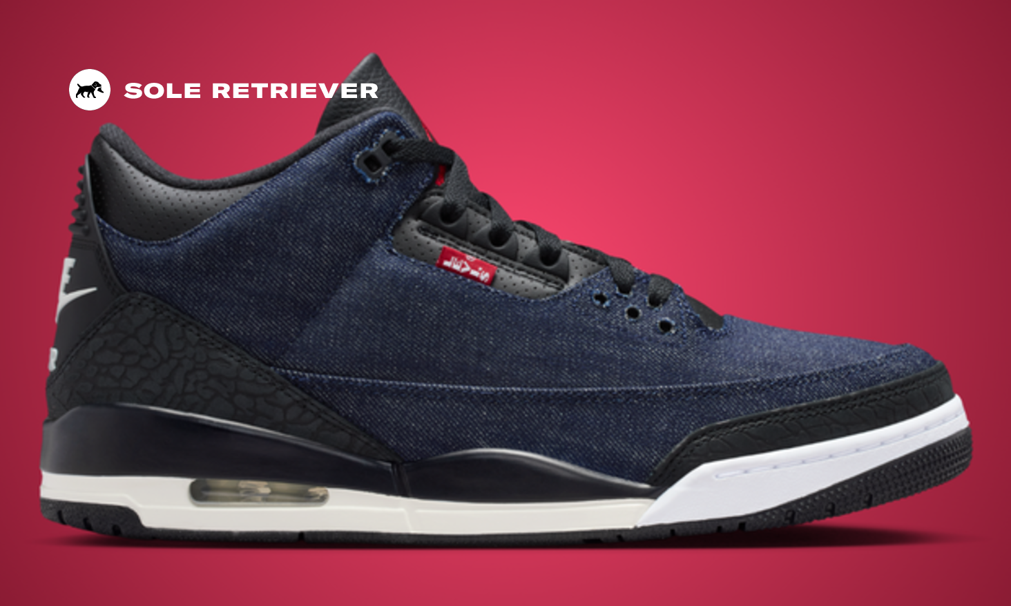 The Levi’s x Air Jordan 3 Rigid is a Classic Clad in Raw Denim