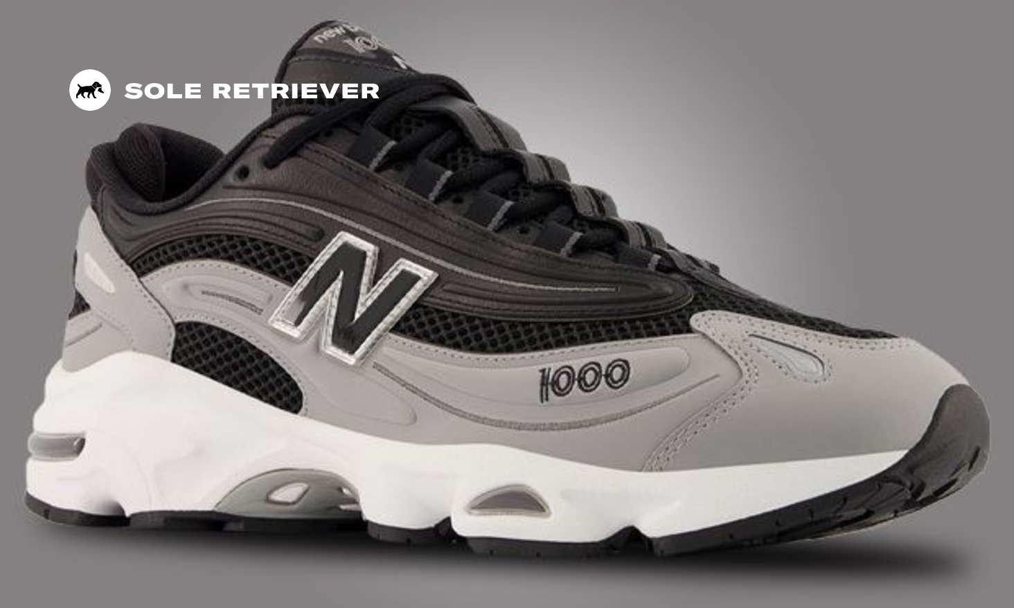 New Balance's 1000 Grey Black is a Monochrome Masterpiece