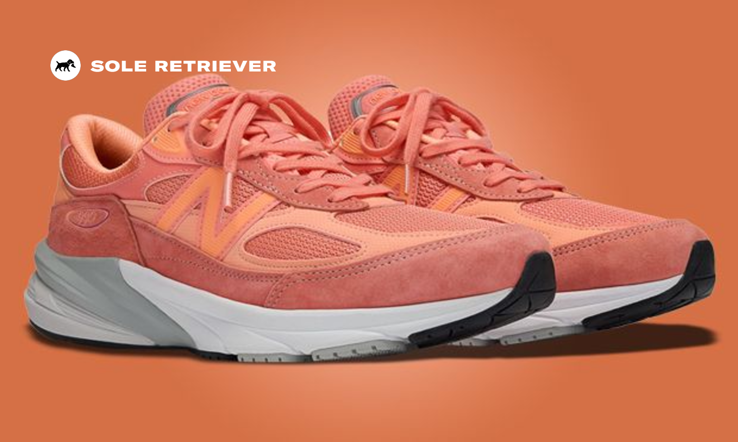 The New Balance 990v6 Made in USA Sunrise Rose Releases Spring 2025