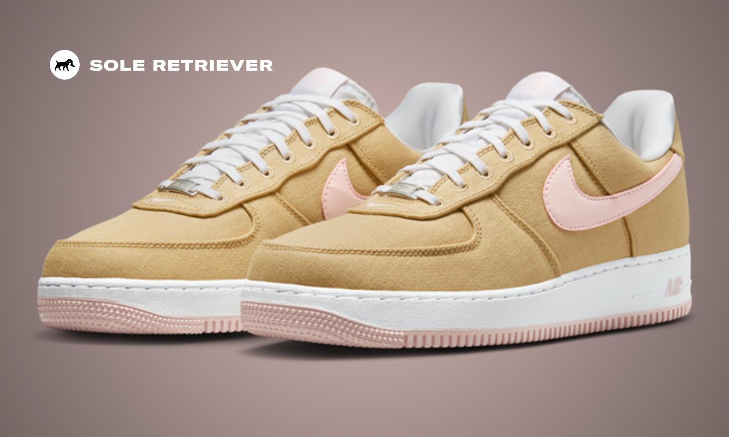The Nike Air Force 1 Low Linen Canvas Releases March 2025
