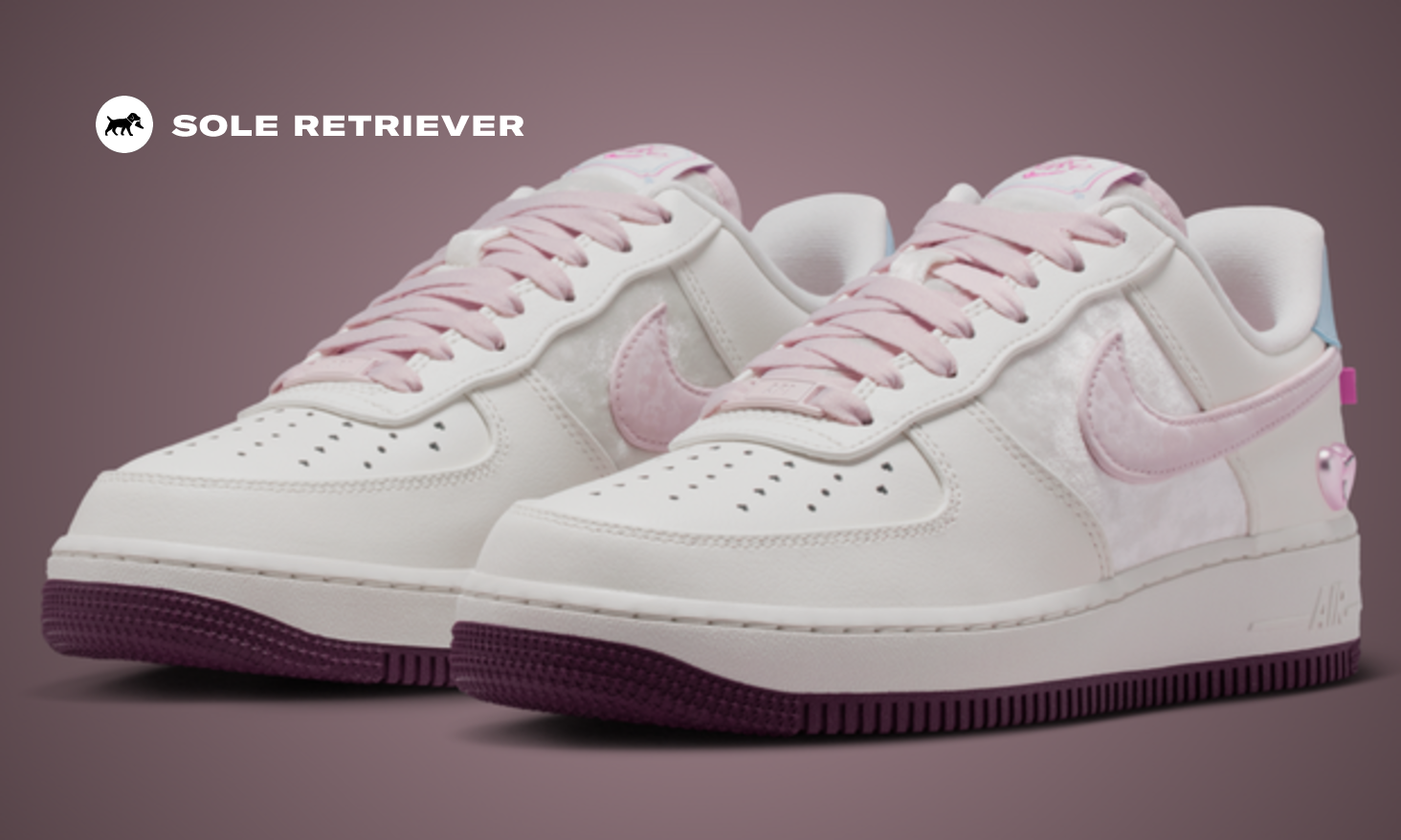 Nike’s Latest Valentine’s Day Air Force 1 is a Soft and Sweet Mix of ...