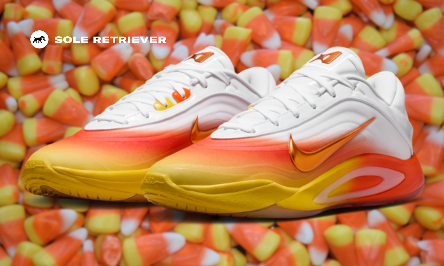 A’ja Wilson Brings out Candy Corn Colored Nike A’One for Halloween