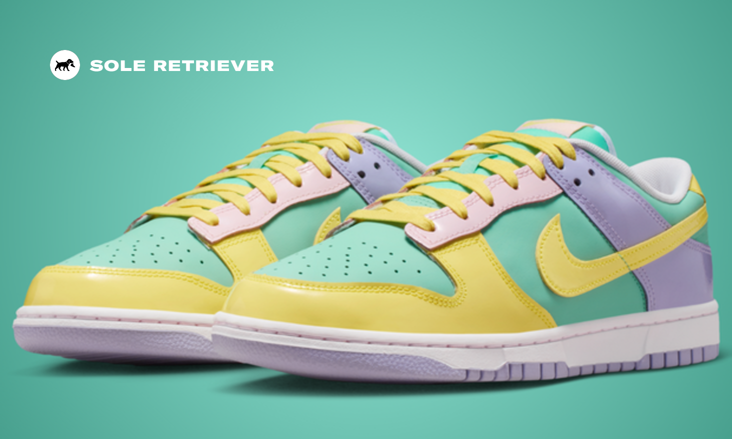 Nike’s Easter Pack Brings Patent Leather Pastels to the Dunk Low