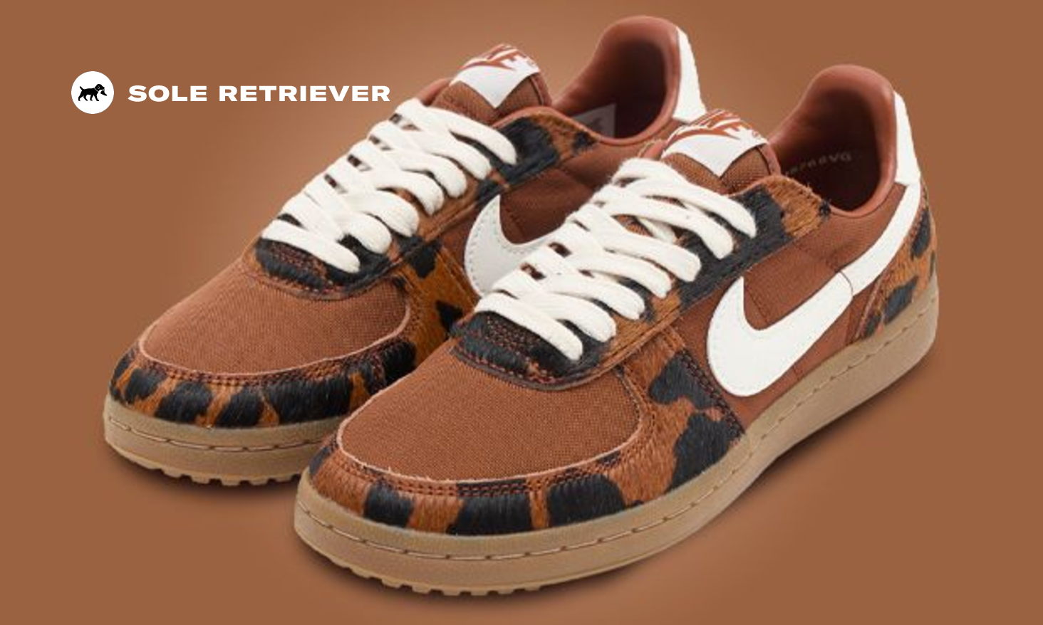 Nike Field General Gets Chocolate Milk Cow Print Colorway