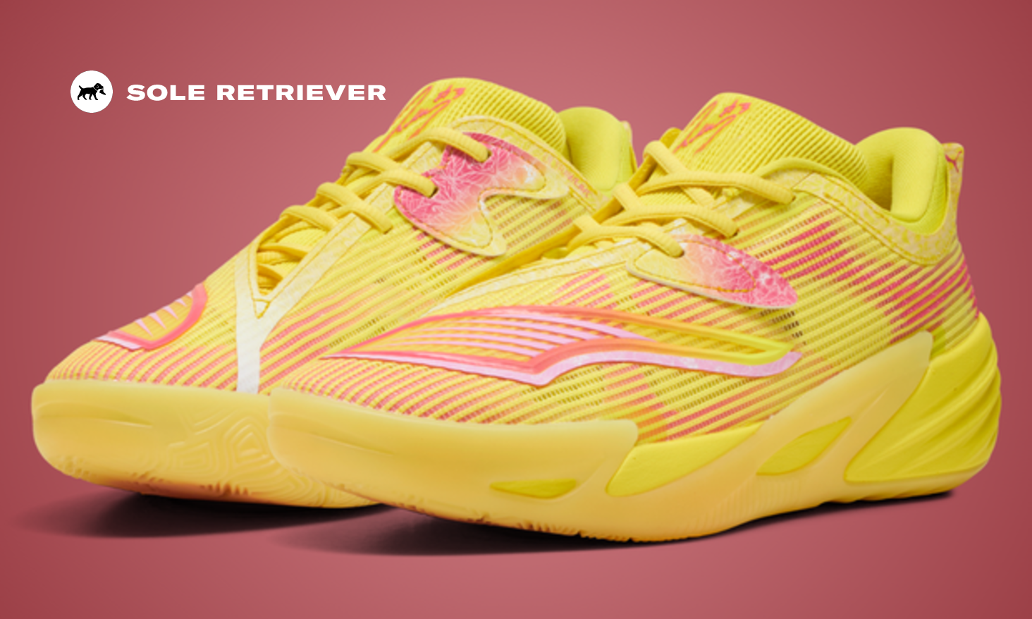 Chicago Bulls’ Guard Josh Giddey has a Yellow Puma All-Star Nitro 2 PE ...