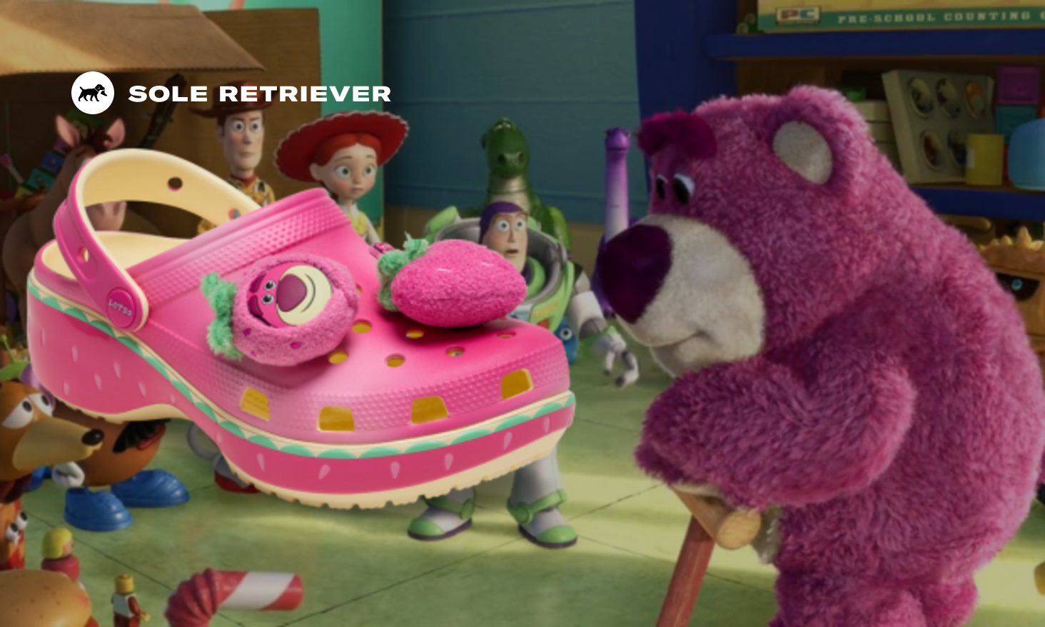 Toy Story 3’s Lotso Gets His Own Crocs Platform Clog