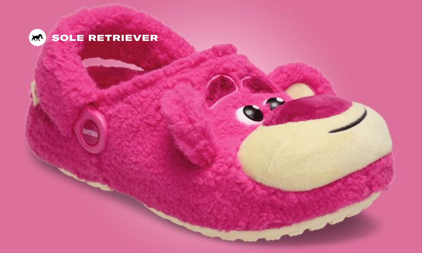 Toy Story 3 Villain Lotso Gets His Own Fuzzy Croc