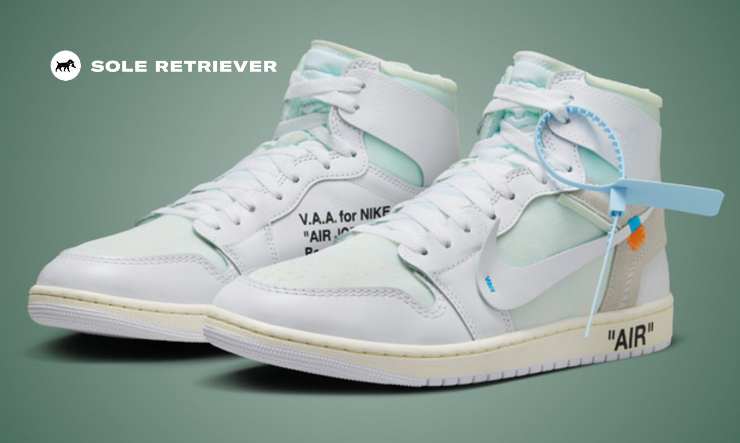 Virgil Abloh's Air Jordan 1 Retro High OG SP Alaska Releases April 3