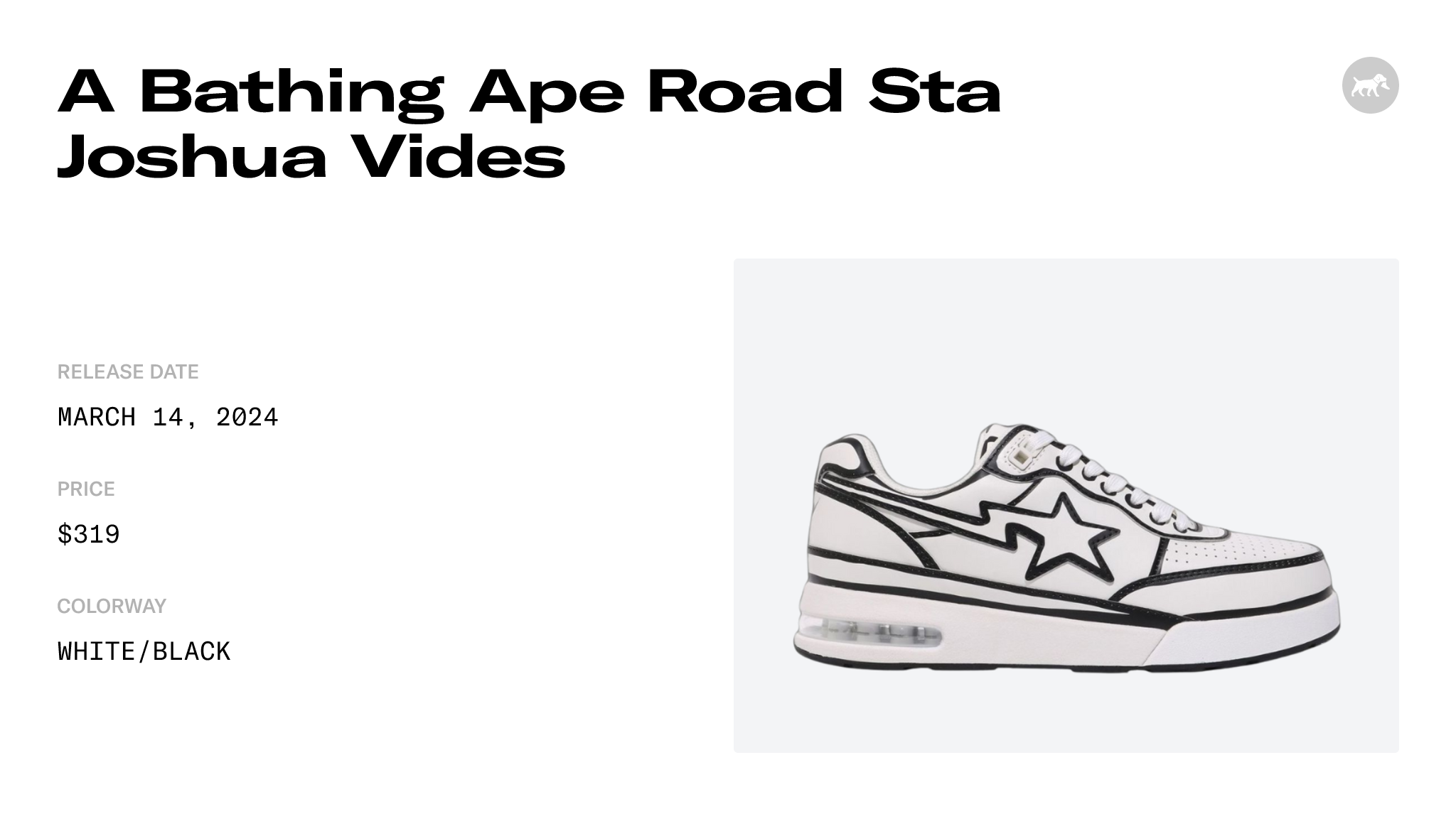 A Bathing Ape Road Sta Joshua Vides - 001FWJ731918