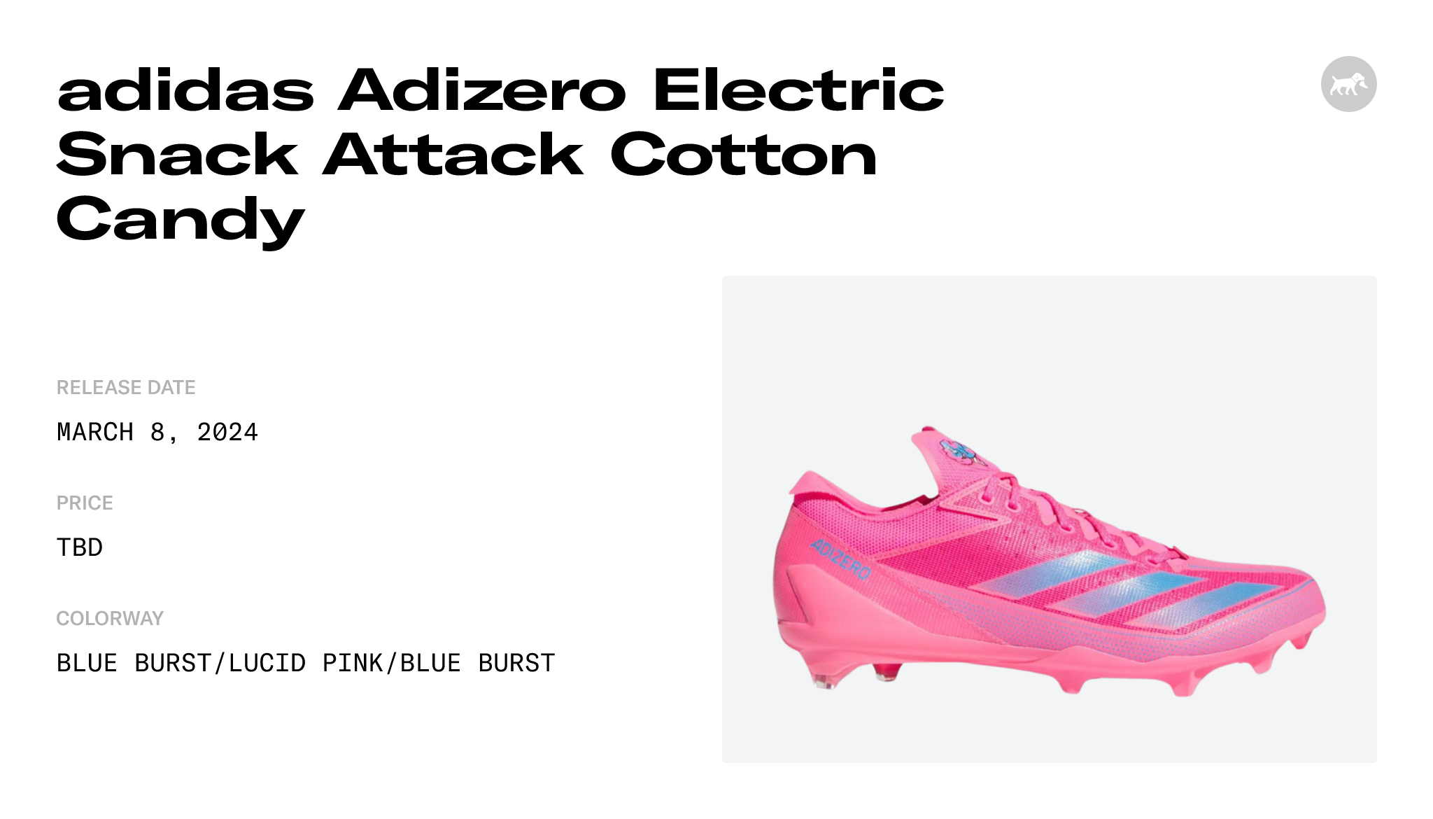 adidas Adizero Electric Snack Attack Cotton Candy - IE4406