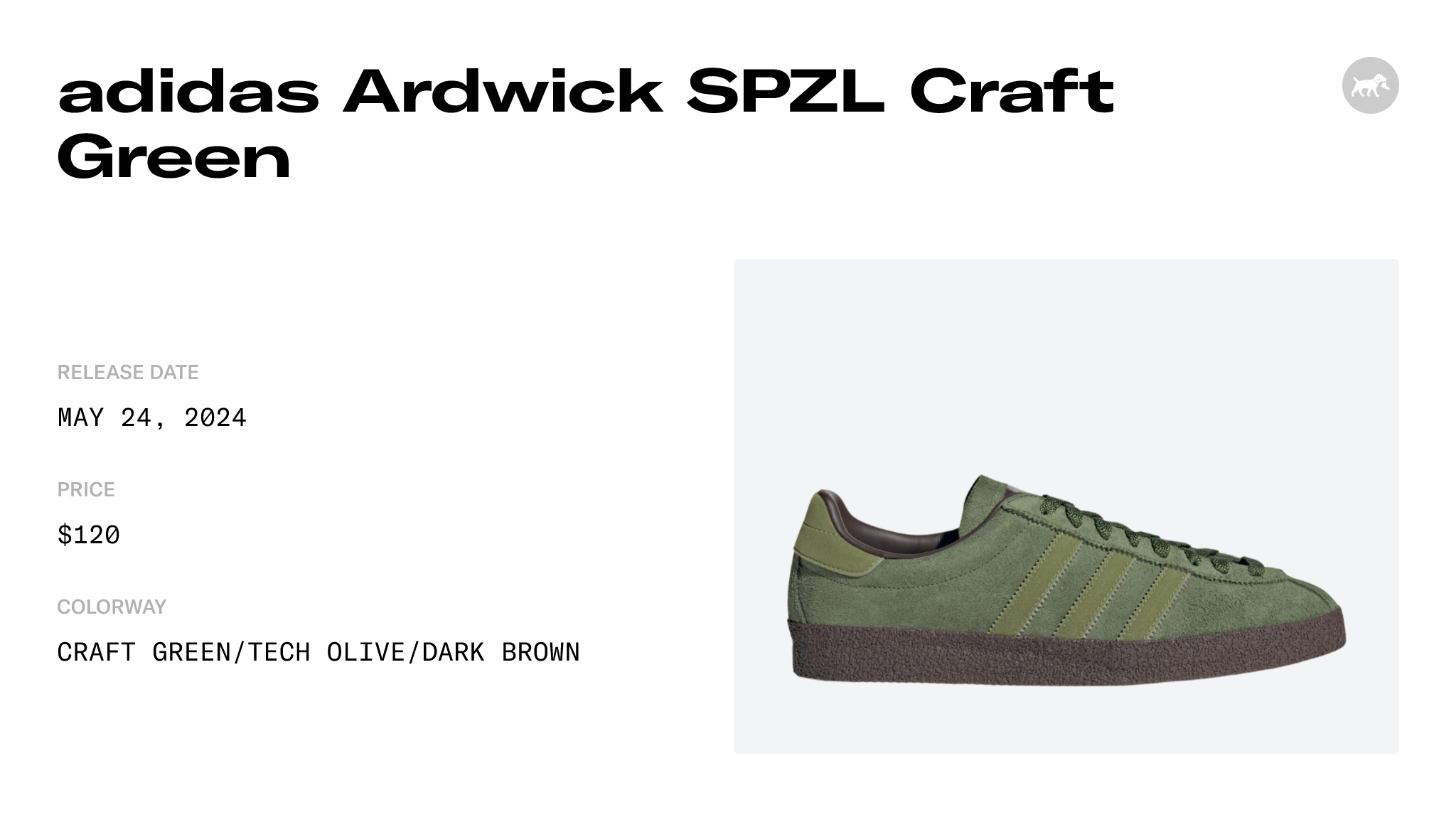 adidas Ardwick SPZL Craft Green - IH2146 Raffles & Where to Buy