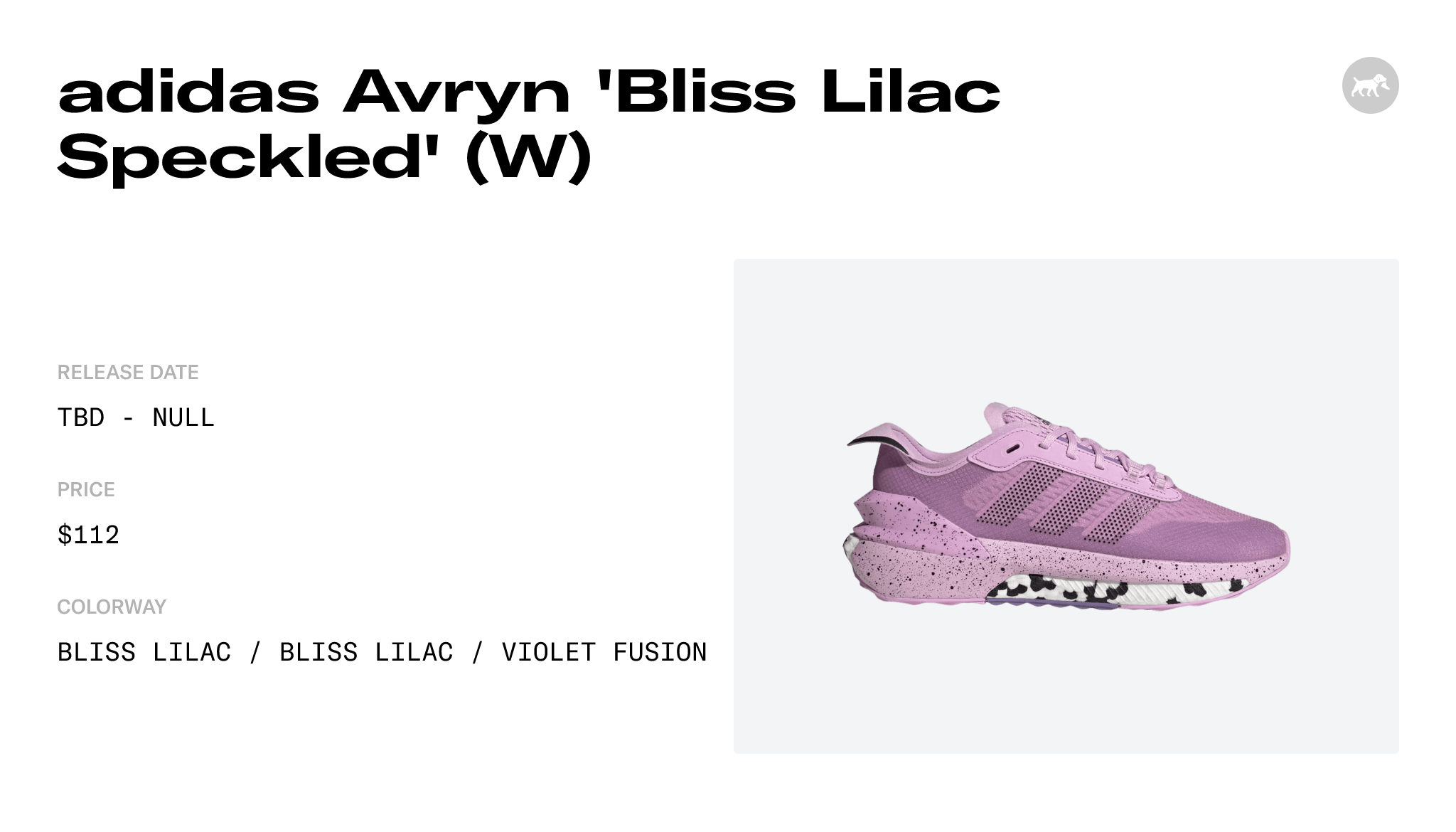 adidas Avryn 'Bliss Lilac Speckled' (W) - IG0647 Release Info